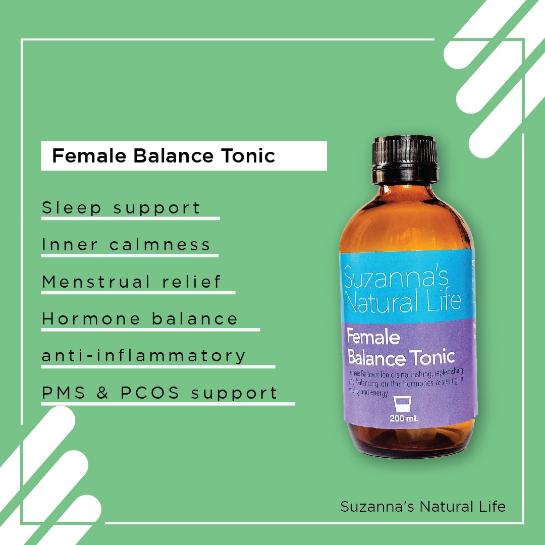 Female Balance Herbal Tonic: Natural Treatment For PMS and PCOS